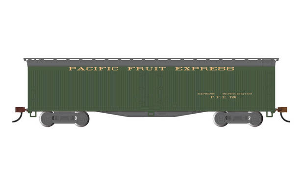50' Express Reefer - Pacific Fruit Express #726 - Bachmann Trains 75703 ...