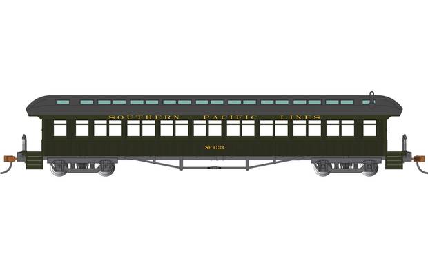 1900s Era 68' Passenger Car - Southern Pacific #1133 - Bachmann Trains ...