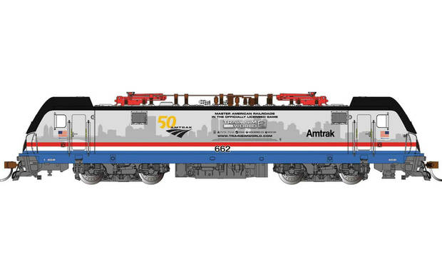 Siemens ACS-64 Electric Locomotive - Amtrak #662 Phase III - Train Sim ...