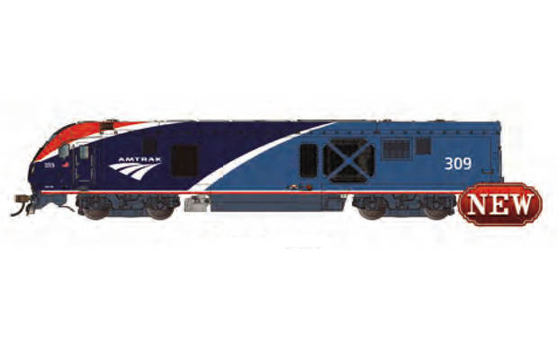 Amtrak #309 - Phase VII - Siemens ALC-42 Charger - Bachmann Trains ...