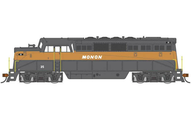 EMD BL2 Diesel Locomotive - Monon #35 - Bachmann Trains 69152 ...