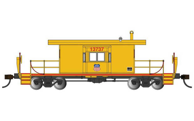 Transfer Caboose - Union Pacific #13737 - Bachmann Trains 73254 ...