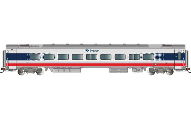 Amtrak Midwest Coach #4009, Siemens Venture Passenger Cars with Lighted ...