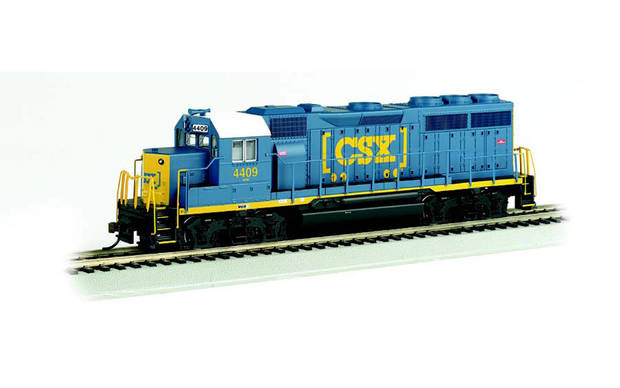 EMD GP40 - CSX #4409 Dark Future - HTM - Bachmann Trains 91901 | kingshobby.com