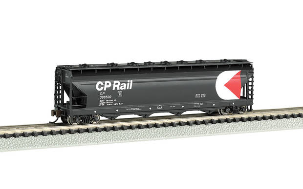 CP Rail - ACF 56 ft 4-Bay Center Flow Hopper - Bachmann Trains 17555 ...