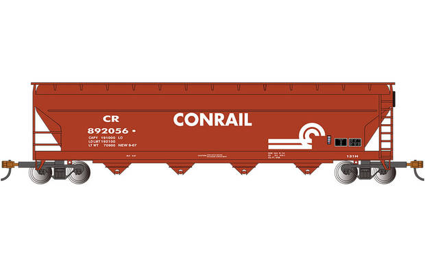 Conrail - 56 ft ACF Center-Flow Hopper - Bachmann Trains 17560 ...