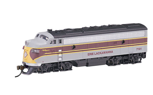Erie Lackawanna - Maroon and Gray - F7A - DCC - Bachmann Trains 63754 | kingshobby.com