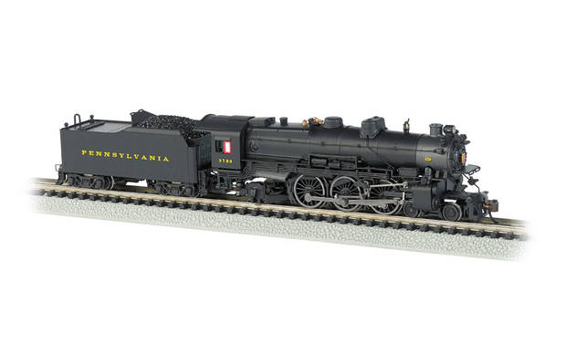 Pennsylvania Pre-War with Slat Pilot No 5448 - N Scale K4 4-6-2 ...