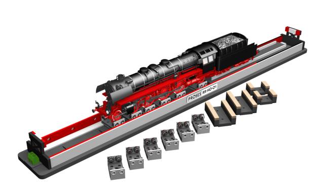 Rolling Road With Rollers and Wheel Cleaners - HO Scale - Bachmann ...