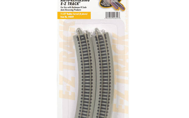 Track - Radius Curved - Nickel Silver Auto-Reversing - 11.25 inch ...