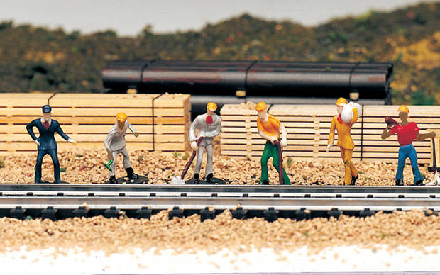 Train Work Crew - HO Scale - Bachmann Trains 42341 | kingshobby.com