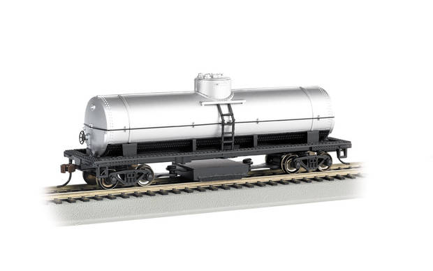 Unlettered - Silver - Track Cleaning Car Tank Car - Bachmann Trains ...