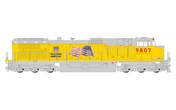 GE Dash 9-44CW - Union Pacific 9807 - Bachmann Trains 90909 ...