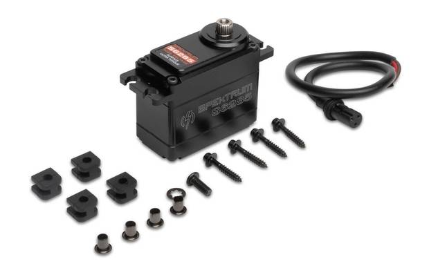 S6285 1/8 High Voltage High Torque Metal Gear Race Servo - Spektrum ...