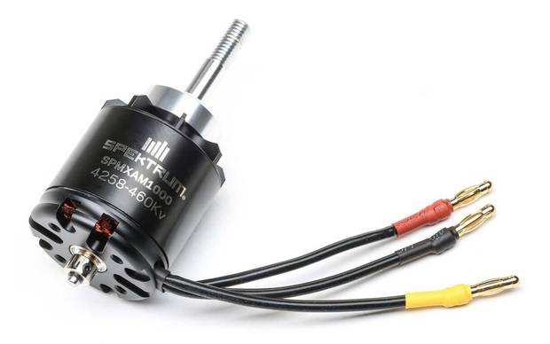 4258-460Kv 14-Pole Brushless Motor P-51D 1.5m Mustang - Spektrum ...