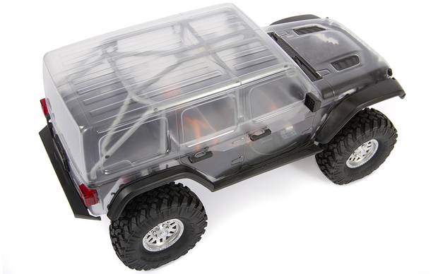 SCX10 III Jeep JLU Wrangler 4X4 Rock Crawler with Portals Kit - Axial ...