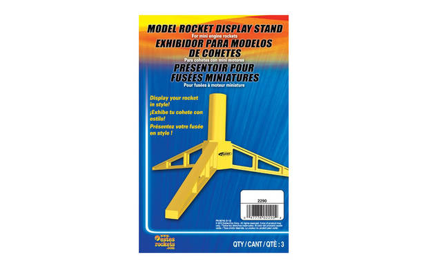 Model Rocket Display Stand - Mini Engine Size - Estes 002290 ...