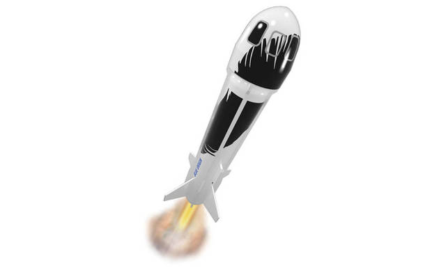 Blue Origin New Shepard (Builders Kit) - Estes 007315 | kingshobby.com