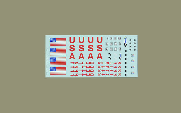 Waterslide Decal - Saturn V - Estes 037013 | kingshobby.com
