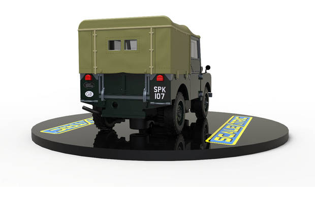 Land Rover Series 1 - Green - Scalextric C4441 | kingshobby.com