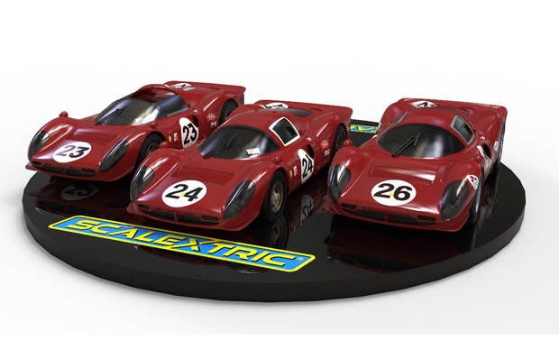 1967 Daytona 24 Triple Pack - Scalextric C4391A | kingshobby.com