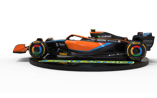 McLaren MCL36 - 2022 Emilia Romagna GP - Scalextric C4424 | kingshobby.com