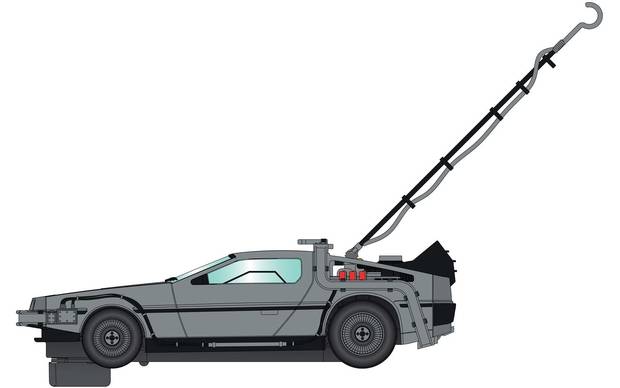 DeLorean - Back to the Future - Scalextric C4117 | kingshobby.com