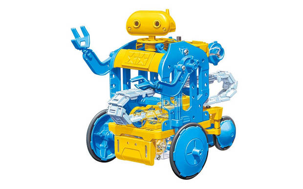 Chain-Program Robot, Blue and Yellow - Tamiya 69931 | kingshobby.com