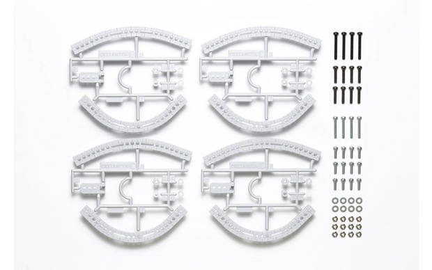 Curved Universal Arm Set - Tamiya 70236 | kingshobby.com