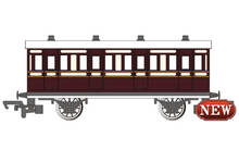 Toby's Museum Brake Coach - Thomas & Friends - Bachmann Trains 97008 ...