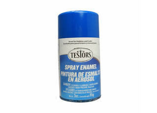 Bright Blue Gloss #1210T Enamel - 3oz Spray - Testors 1210T ...