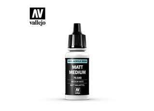 Matt Medium - Vinyl-Acrylic Resin - 17ml bottle - Vallejo 70.540 ...