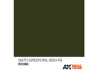 NATO Green RAL 6031-F9 RC080 - 10ml Bottle - AK Interactive RC080 ...