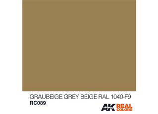Graubeige - Grey Beige RAL 1040-F9 RC089 - 10ml Bottle - AK Interactive ...