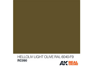 Helloliv - Light Olive RAL 6040-F9 RC090 - 10ml Bottle - AK Interactive ...