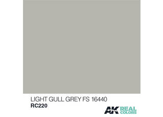 Light Gull Grey FS 16440 RC220 - 10ml Bottle - AK Interactive RC220 ...