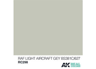 RAF Light Aircraft Grey BS381C - 627 RC298 - 10ml Bottle - AK ...