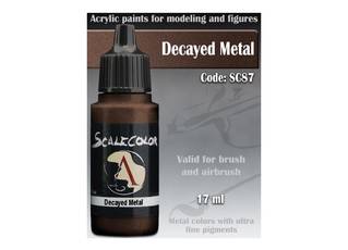 Decayed Metal Scale Color #SC-87 Acrylic - 17ml Bottle - Scale 75 SC-87 ...