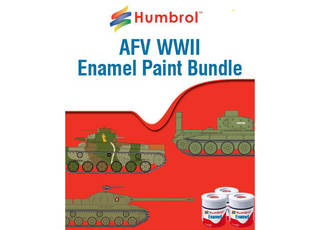 Humbrol AFV WWII Enamel Paint Bundle - Humbrol HBULC8 | kingshobby.com