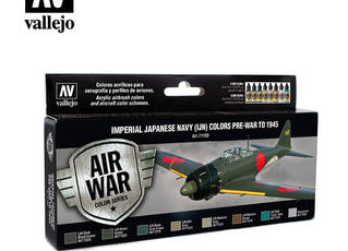 Imperial Japanese Navy (IJN) Colors Pre-War To 1945 Set - Vallejo 71. ...