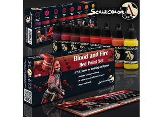 Blood and Fire Red Paint Set - Scale 75 SSE-005 | kingshobby.com